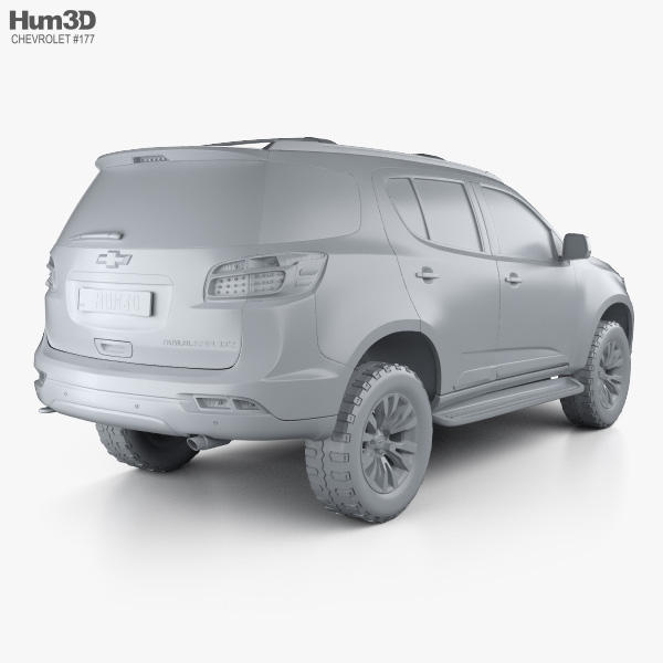 Chevrolet TrailBlazer 2019 3D model - Download Crossover SUV on ...