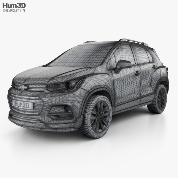 Chevrolet Trax 2016 3D model - Download Crossover SUV on 3DModels.org