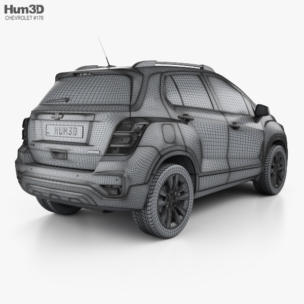 Chevrolet Trax 2016 3D model - Download Crossover SUV on 3DModels.org