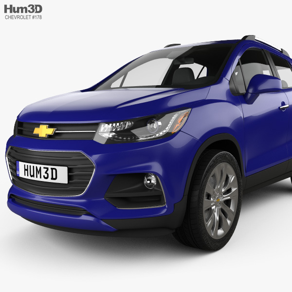Chevrolet Trax 2016 3D model - Download Crossover SUV on 3DModels.org