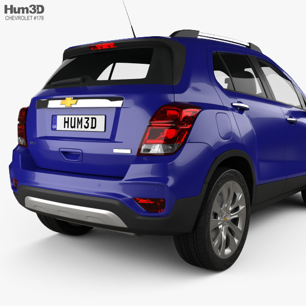 Chevrolet Trax 2016 3D model - Download Crossover SUV on 3DModels.org