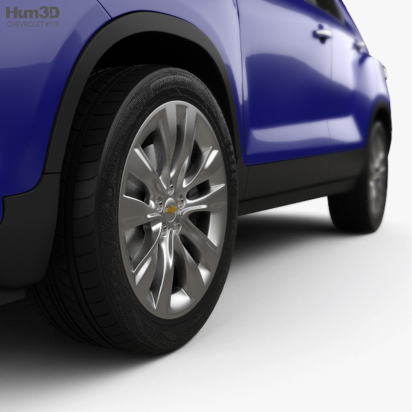 Chevrolet Trax 2016 3D model - Download Crossover SUV on 3DModels.org