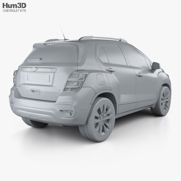 Chevrolet Trax 2016 3D model - Download Crossover SUV on 3DModels.org