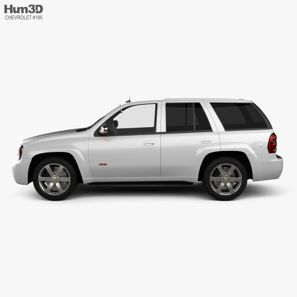Chevrolet TrailBlazer SS 2009 3D model - Download Crossover SUV on ...