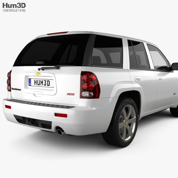 Chevrolet TrailBlazer SS 2009 3D model - Download Crossover SUV on ...