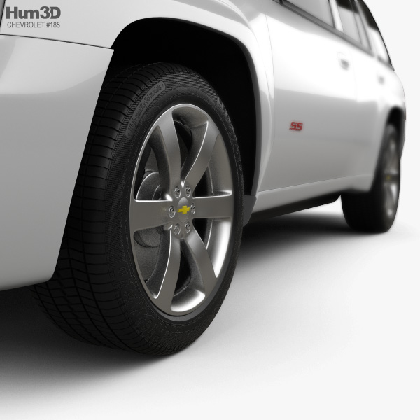 Chevrolet TrailBlazer SS 2009 3D model - Download Crossover SUV on ...