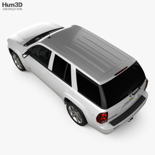Chevrolet TrailBlazer SS 2009 3D model - Download Crossover SUV on ...