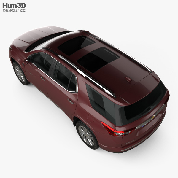 Chevrolet Traverse 2020 3D model - Download Crossover SUV on 3DModels.org