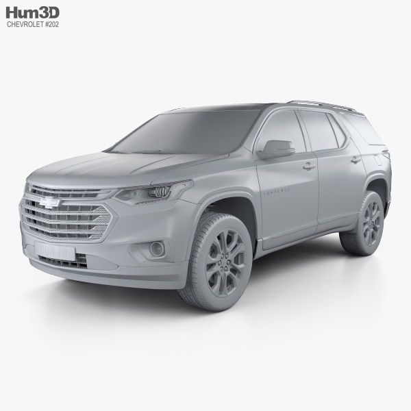 Chevrolet Traverse 2020 3D model - Download Crossover SUV on 3DModels.org
