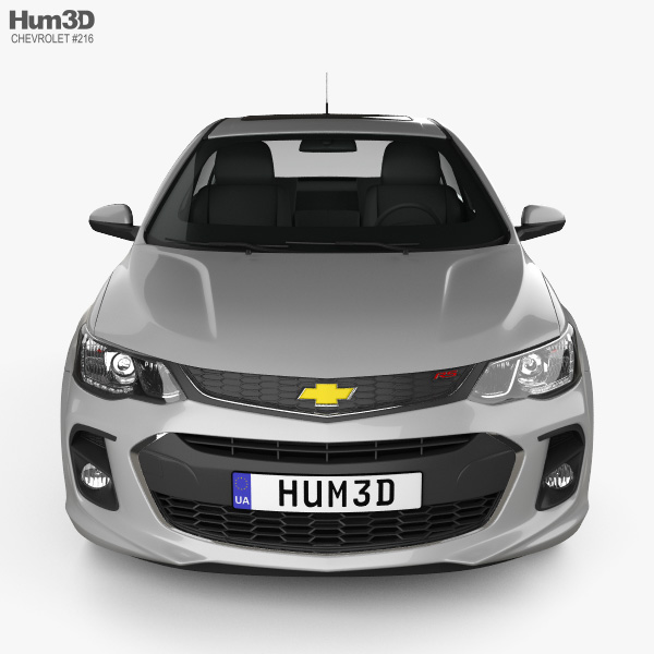 Chevrolet Sonic sedan RS 2018 3D model - Download Sedan on 3DModels.org