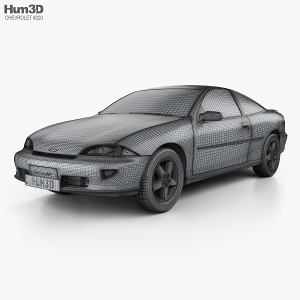 Chevrolet Cavalier Z24 2005 3D model - Download Sports car on 3DModels.org