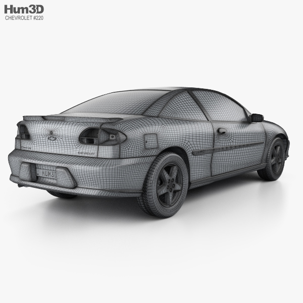 Chevrolet Cavalier Z24 2005 3D model - Download Sports car on 3DModels.org