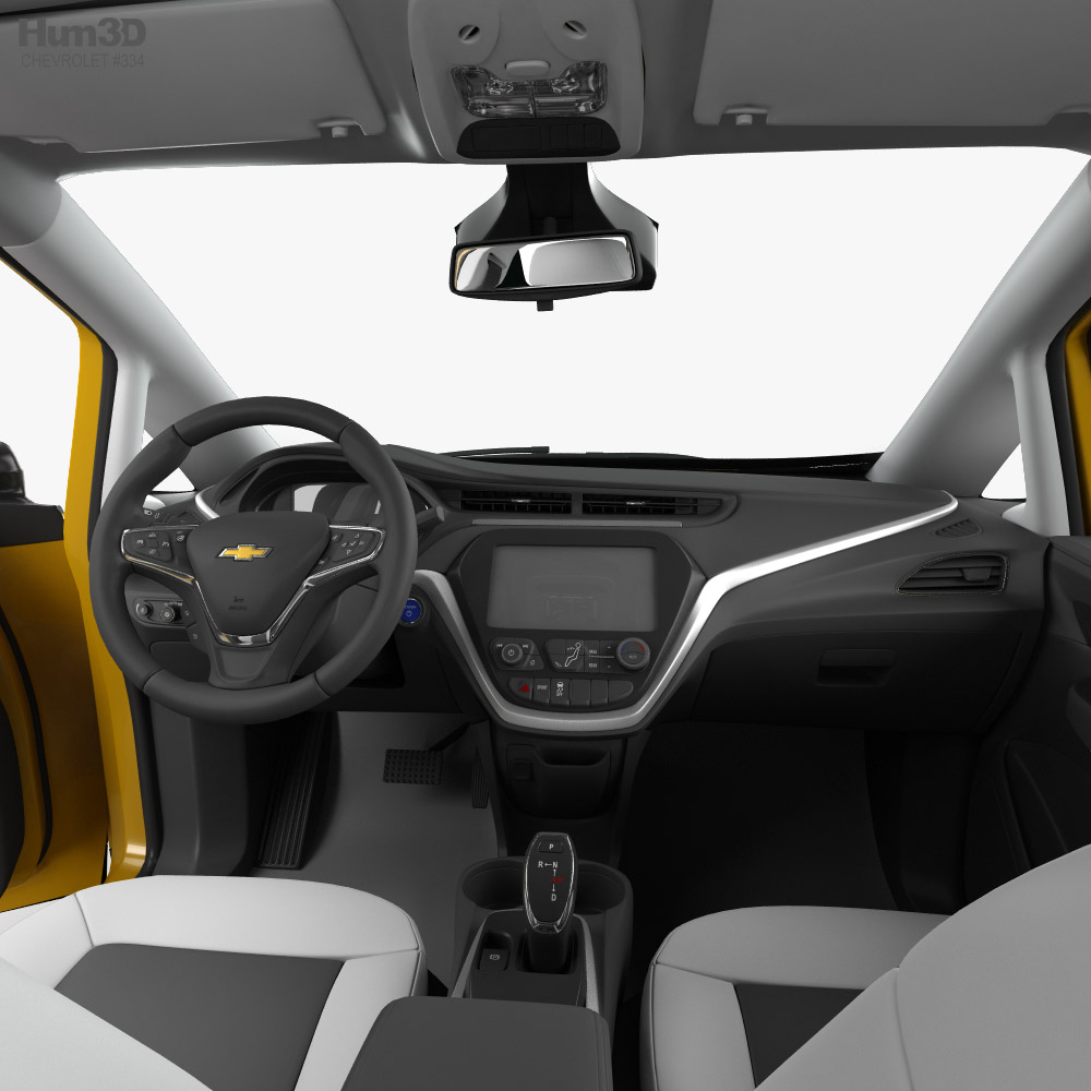 Chevrolet Bolt EV 인테리어 가 있는 2020 3D 모델 - 다운로드 Hatchback on 3DModels.org