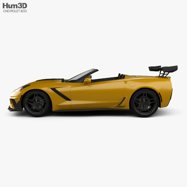 Chevrolet Corvette (C7) descapotable ZR1 2018 Modelo 3D - Descargar ...