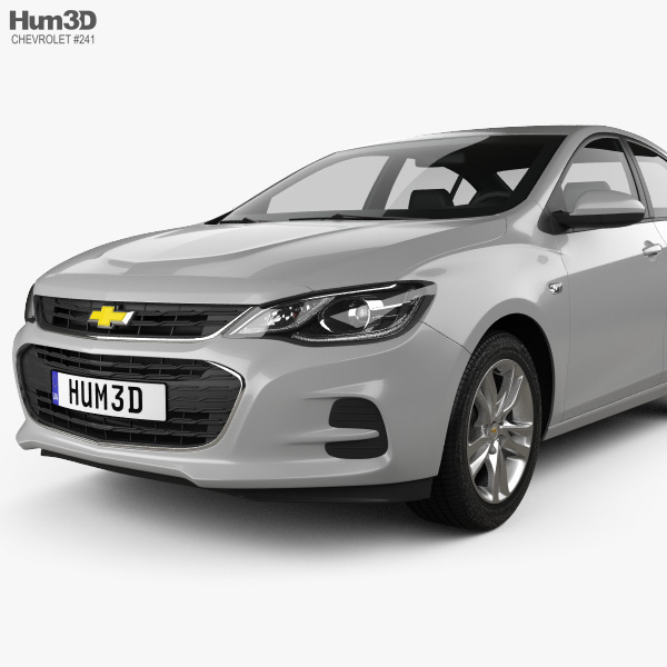Chevrolet Cavalier LT 2019 Modelo 3D - Descargar Sedan activado ...