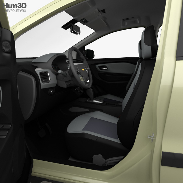 Chevrolet Spin Active with HQ interior 2021 3D model - Download Van on ...