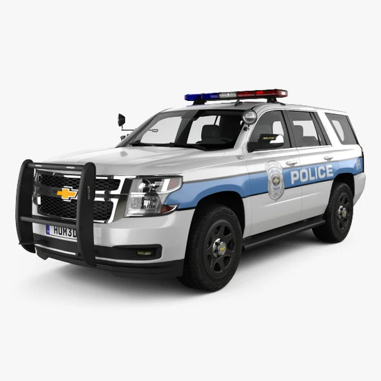 Police car 3D Models Download - 3DModels.org