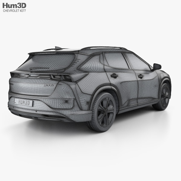 Chevrolet Menlo 2022 3D model - Download Crossover SUV on 3DModels.org