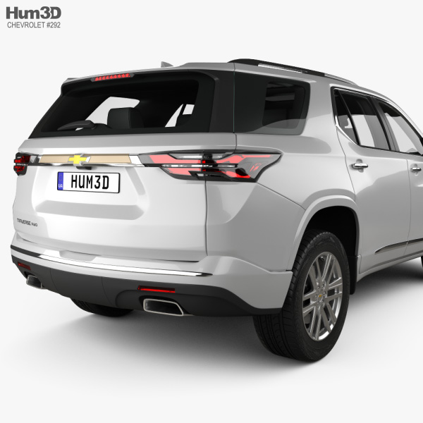 Chevrolet Traverse High Country 2023 3D model - Download Crossover SUV ...
