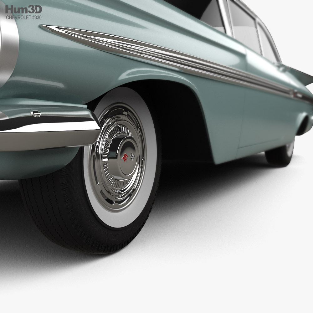 Chevrolet Impala Sport Coupe 1962 3D model - Download 1950-1959 on ...