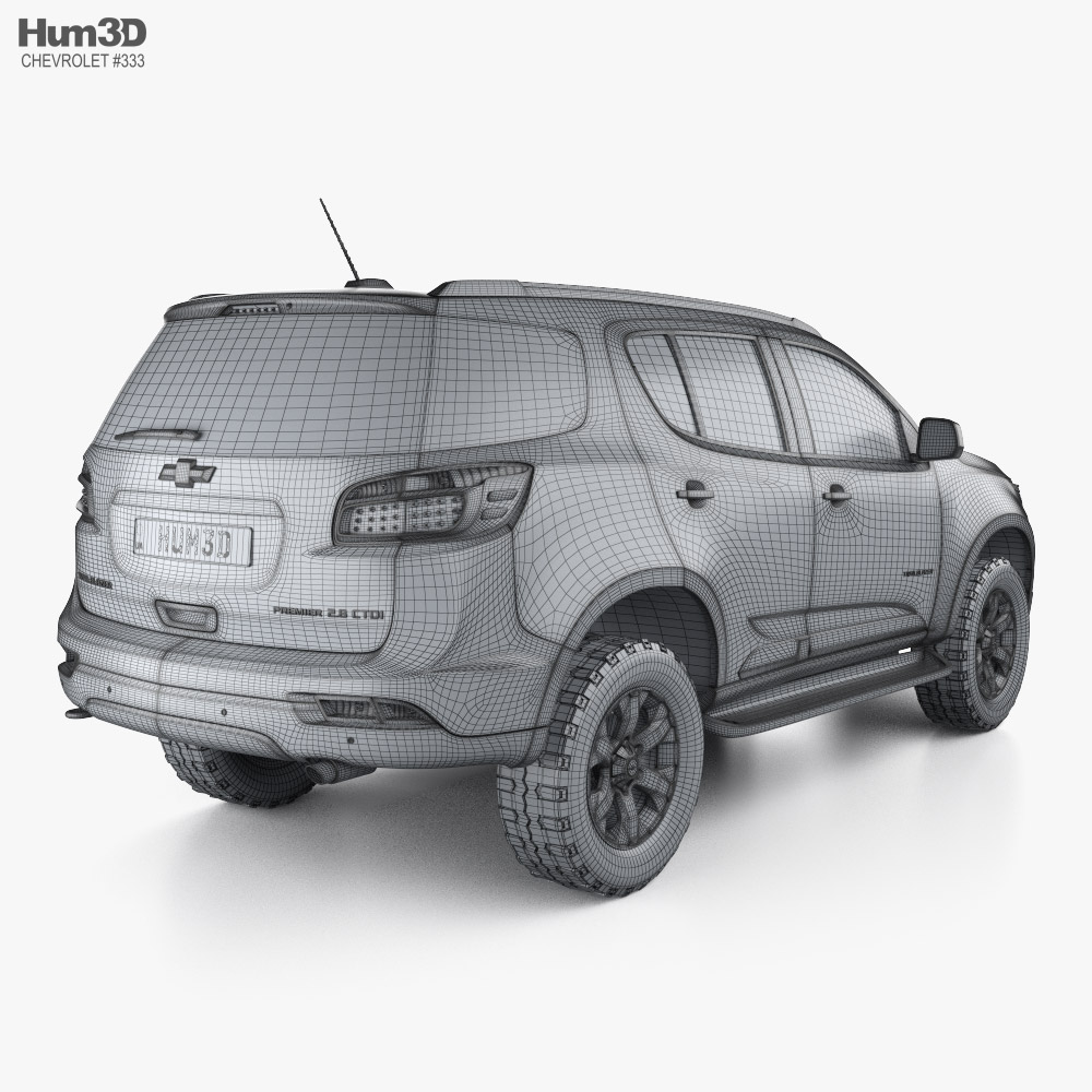 Chevrolet TrailBlazer Premier 2023 Modelo 3D - Baixar Crossover SUV no ...