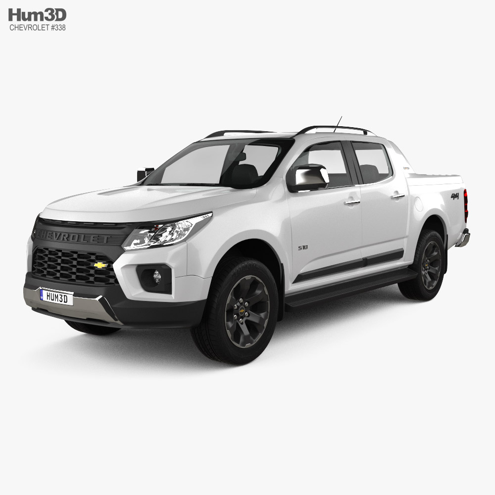 Chevrolet S10 Cabine Dupla HighCountry 2023 Modelo 3D - Baixar Pickup ...