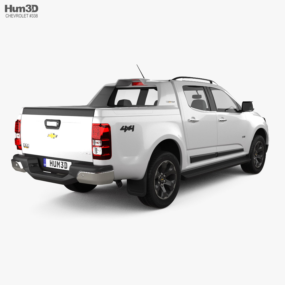 Chevrolet S10 Cabine Dupla HighCountry 2023 Modelo 3D - Baixar Pickup ...