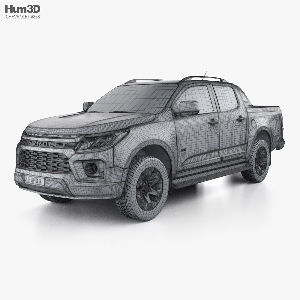 Chevrolet S10 Cabine Dupla HighCountry 2023 Modelo 3D - Baixar Pickup ...