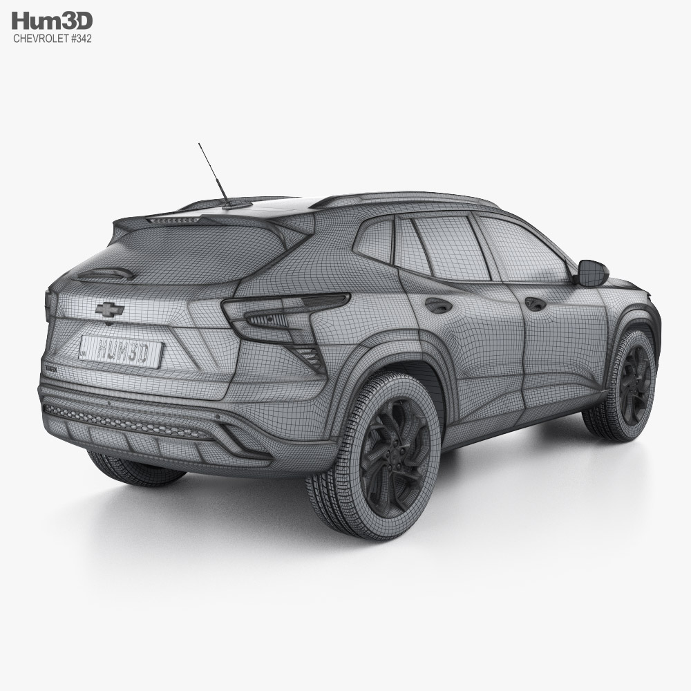 Chevrolet Trax RS 2025 Modelo 3D - Descargar Crossover SUV on 3DModels.org