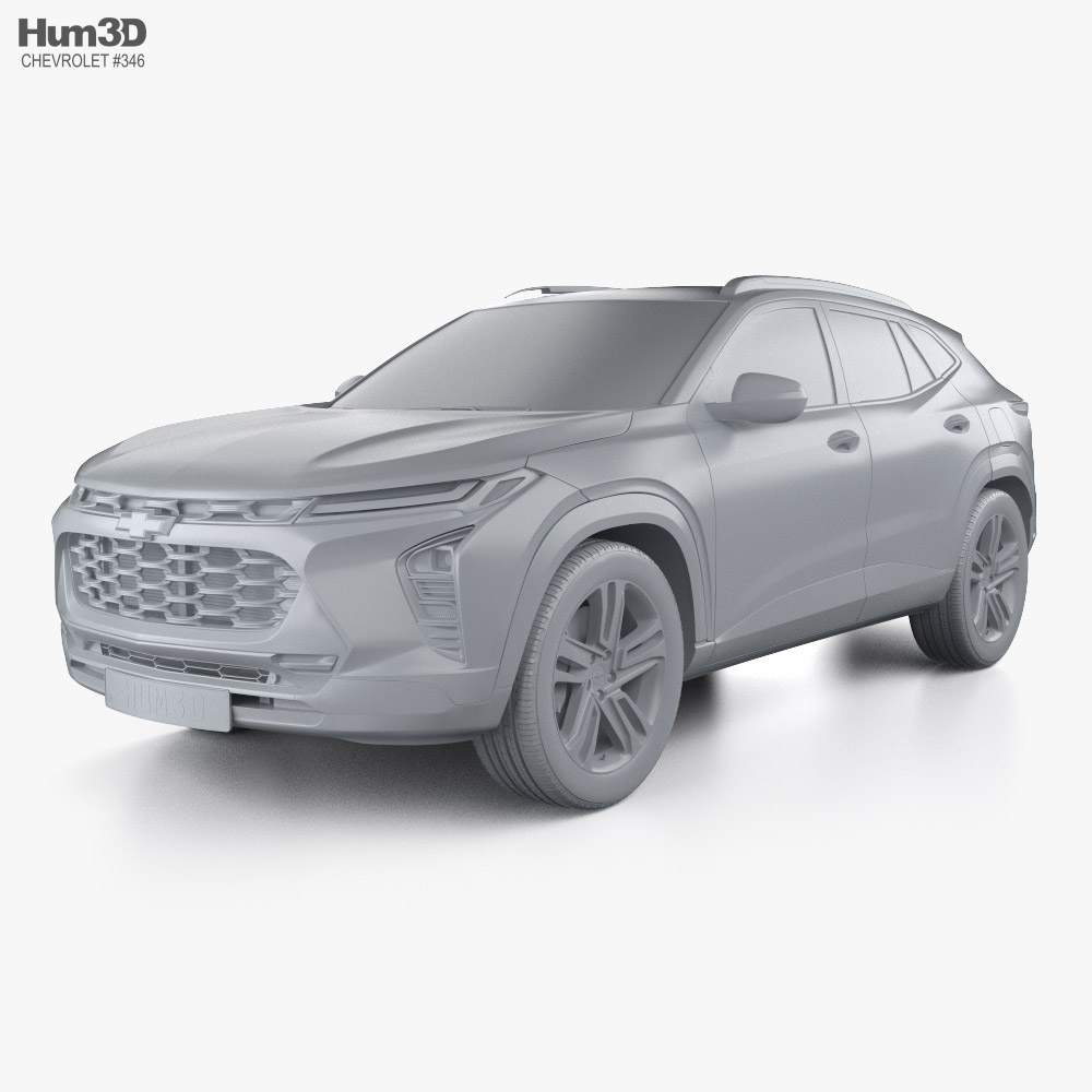 Chevrolet Trax Activ 2025 3D model - Download Crossover SUV on 3DModels.org