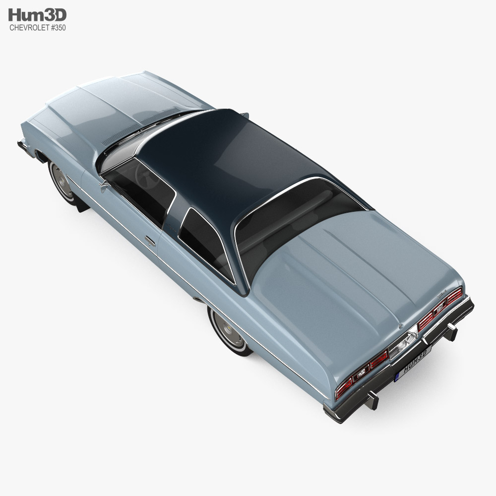 Chevrolet Impala sport coupe 1985 3D model - Download Sports car on ...