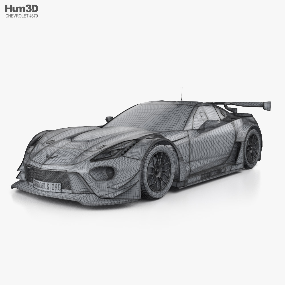 Chevrolet Corvette gr3 2025 3D model - Download Sports car on 3DModels.org
