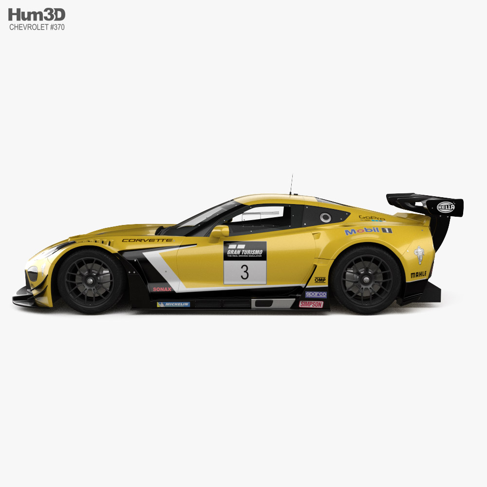 Chevrolet Corvette gr3 2025 3D model - Download Sports car on 3DModels.org