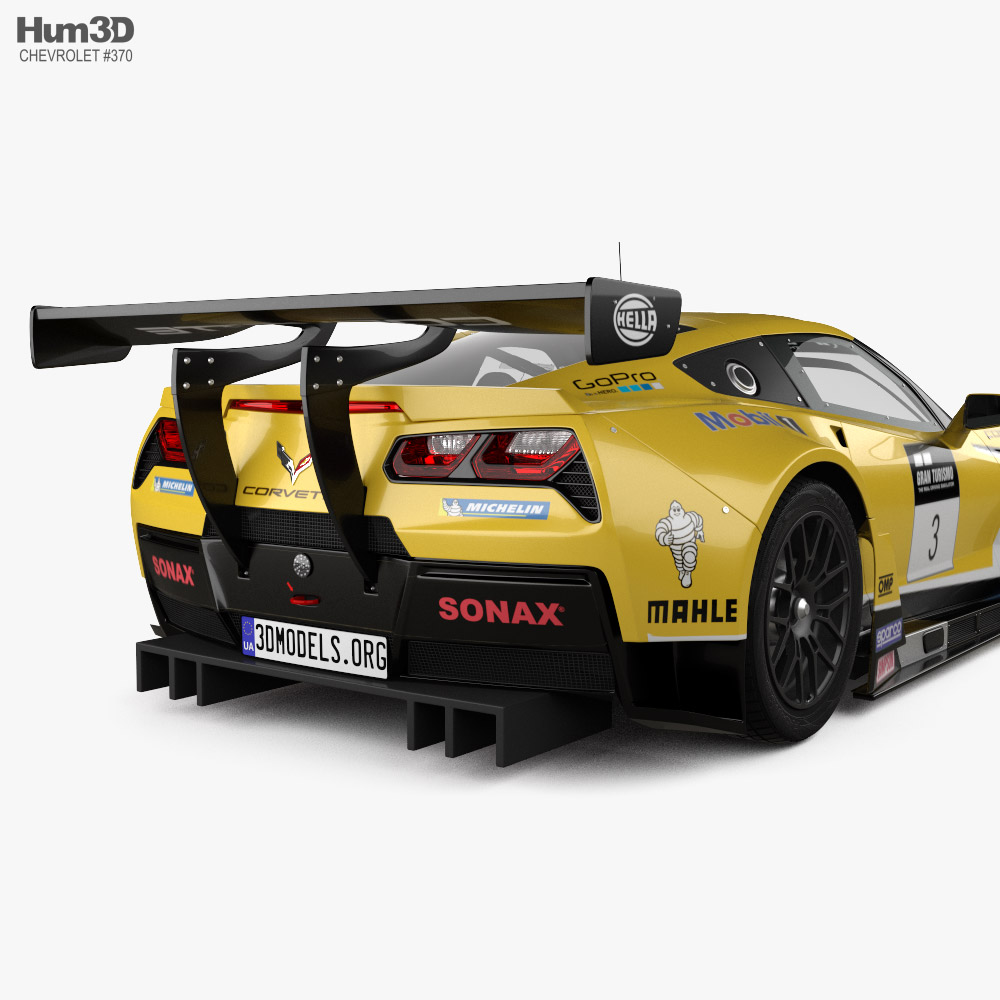 Chevrolet Corvette gr3 2025 3D model - Download Sports car on 3DModels.org
