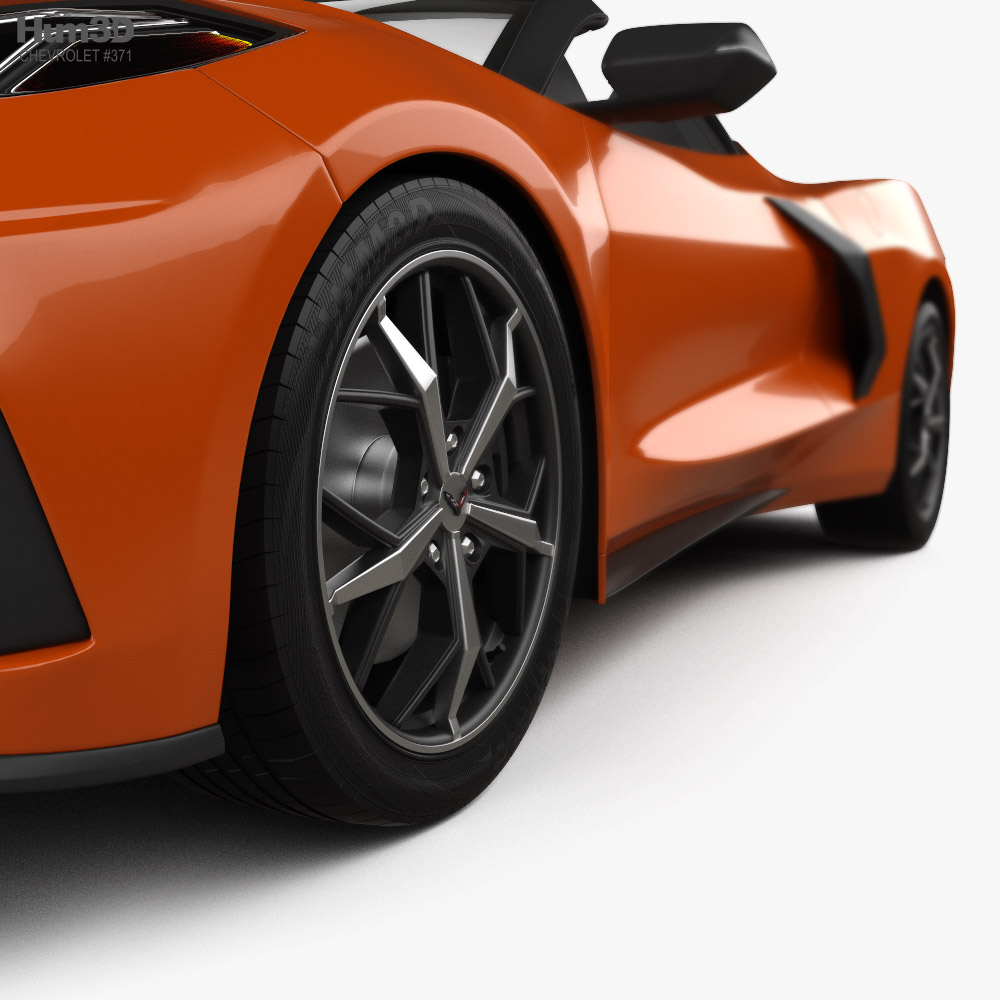 Chevrolet Corvette Stingray descapotable 2024 Modelo 3D - Descargar ...