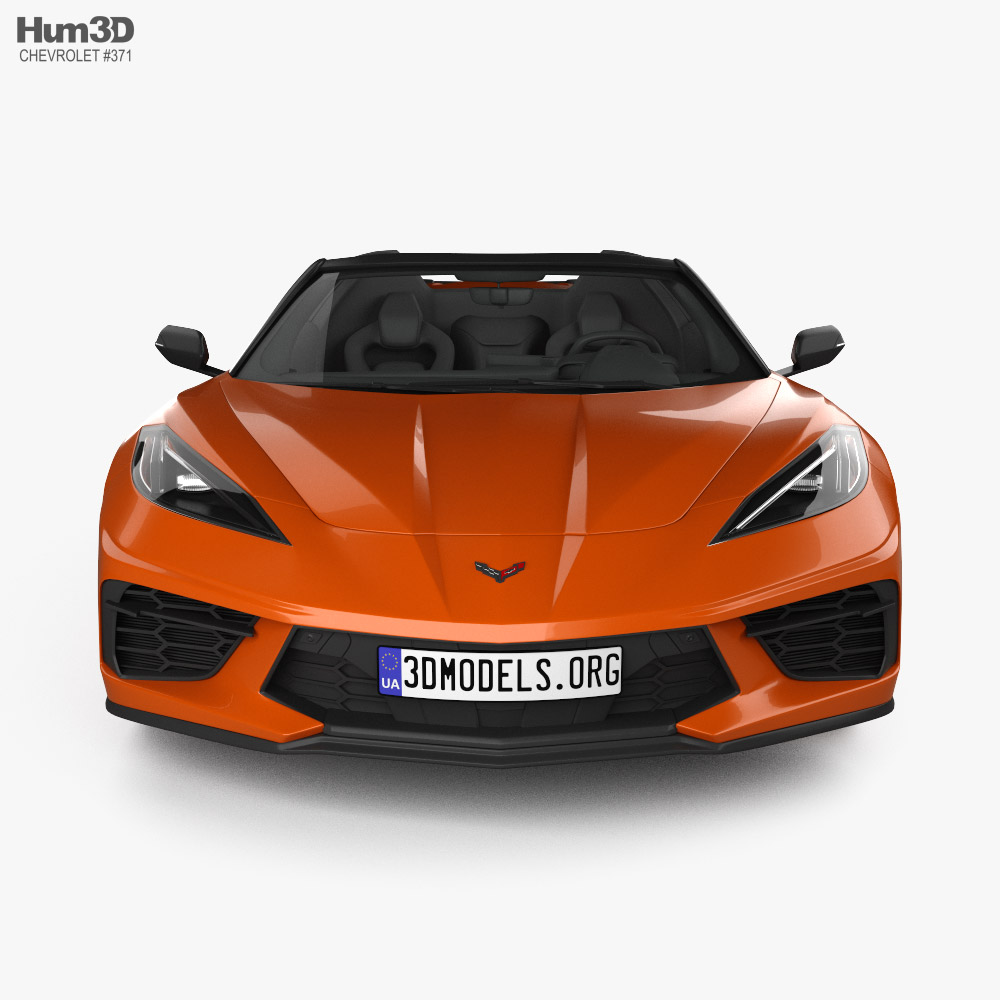 Chevrolet Corvette Stingray descapotable 2024 Modelo 3D - Descargar ...