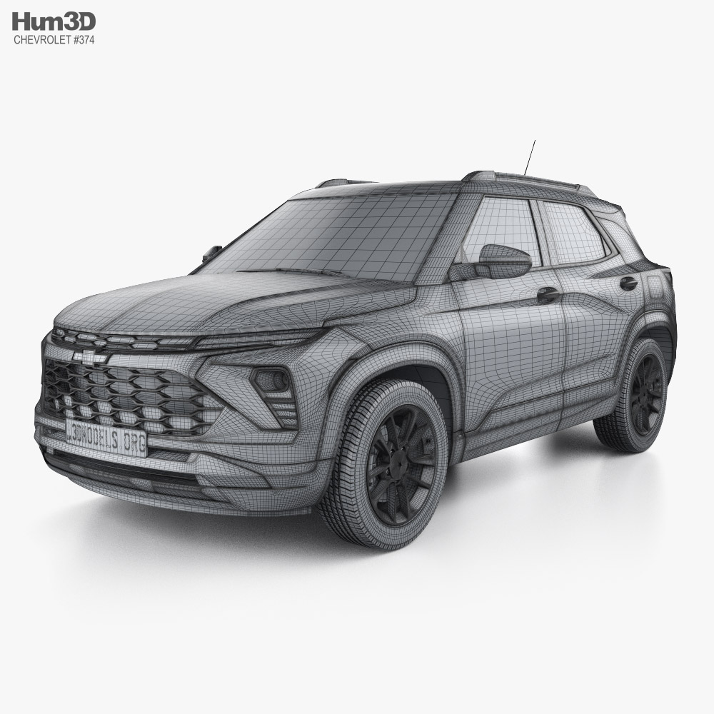 Chevrolet Trailblazer LT US-spec 2025 3D model - Download Crossover SUV ...