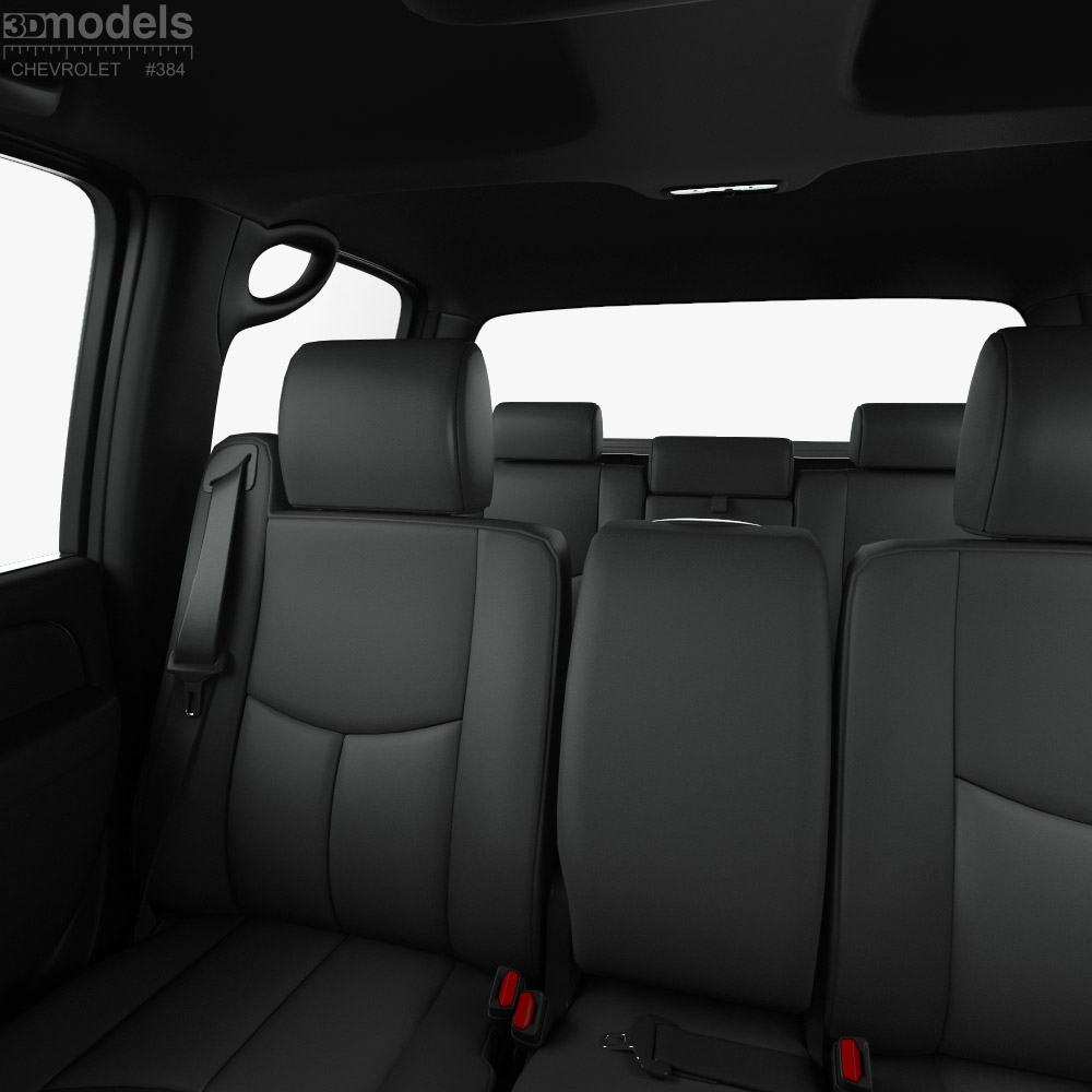 Chevrolet Silverado 1500 Crew Cab Short Cama con interior y motor 2005 ...