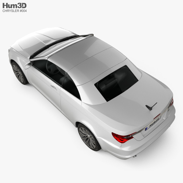 Chrysler 200 convertible 2015 3D model - Download Sports car on ...