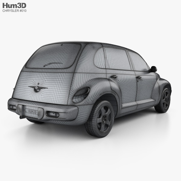 Chrysler PT Cruiser 2010 Modelo 3D - Descargar Hatchback on 3DModels.org