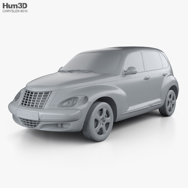 Chrysler PT Cruiser 2010 Modelo 3D - Descargar Hatchback on 3DModels.org
