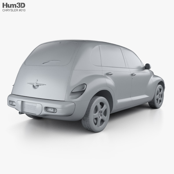 Chrysler PT Cruiser 2010 Modelo 3D - Descargar Hatchback on 3DModels.org
