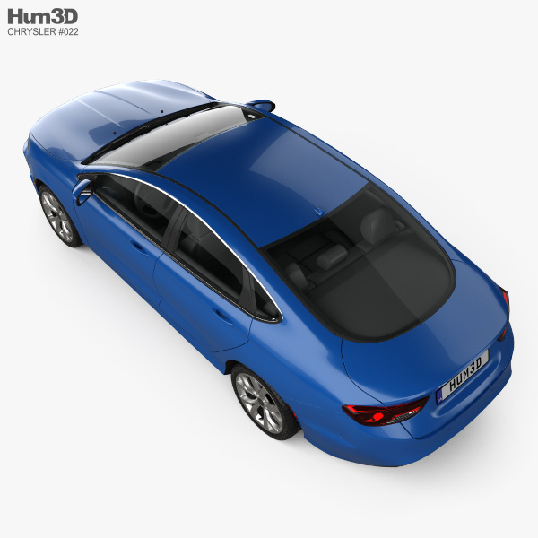 Chrysler 200 S 2018 3D model - Download Sedan on 3DModels.org