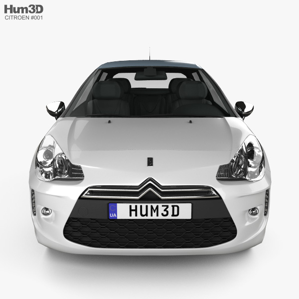 Citroen DS3 2011 3D model - Download Hatchback on 3DModels.org