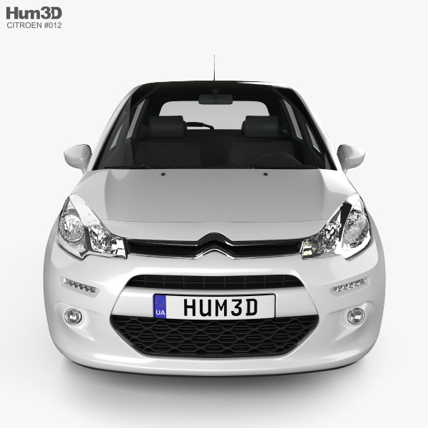 Citroen C3 2016 3D model - Download Hatchback on 3DModels.org
