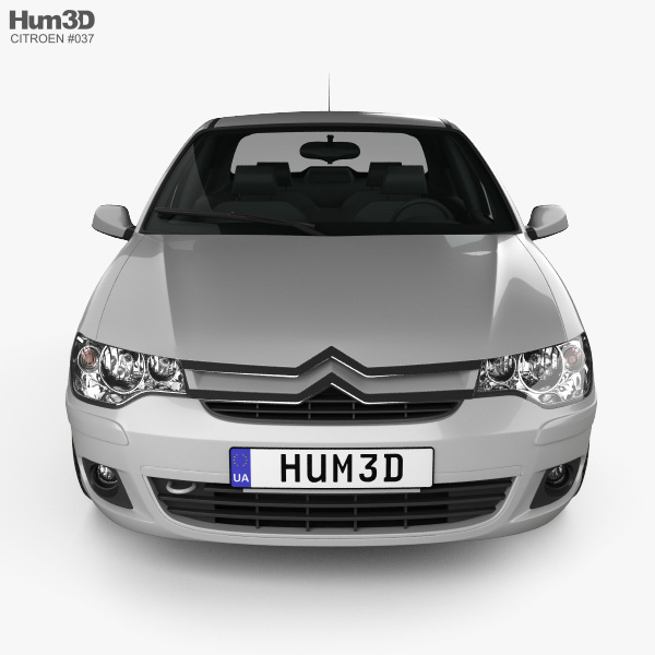 Citroen C-Elysee sedan 2012 3D model - Download Sedan on 3DModels.org