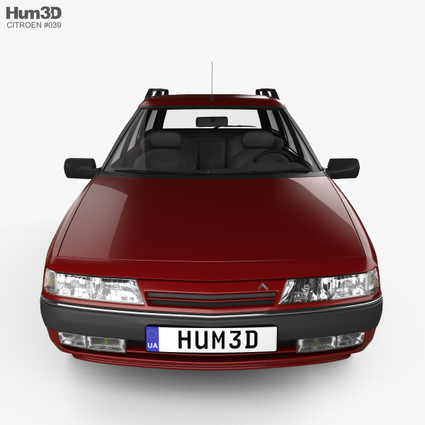 Citroen XM Break 2000 3D model - Download Wagon car on 3DModels.org