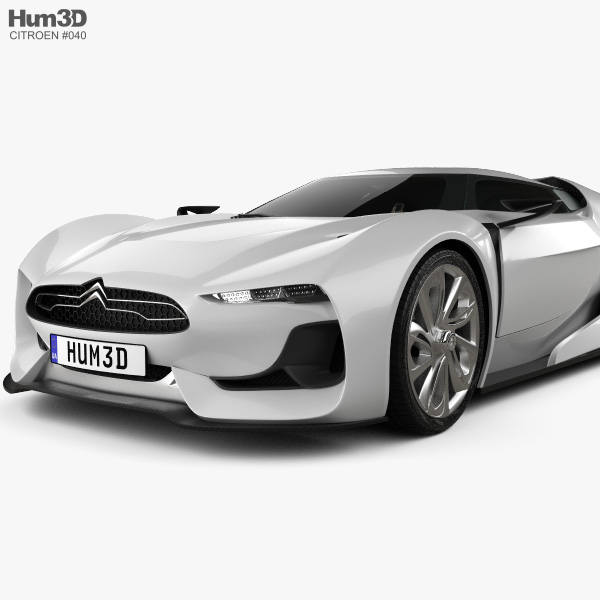 Citroen GT with HQ interior 2008 3D model - Download Sports car on ...