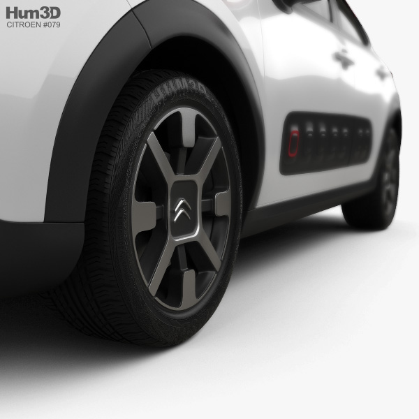 Citroen C3 2020 3D model - Download Crossover SUV on 3DModels.org