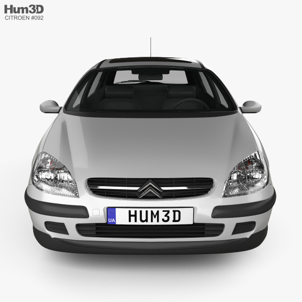 Citroen C5 liftback 2008 3D model - Download Hatchback on 3DModels.org